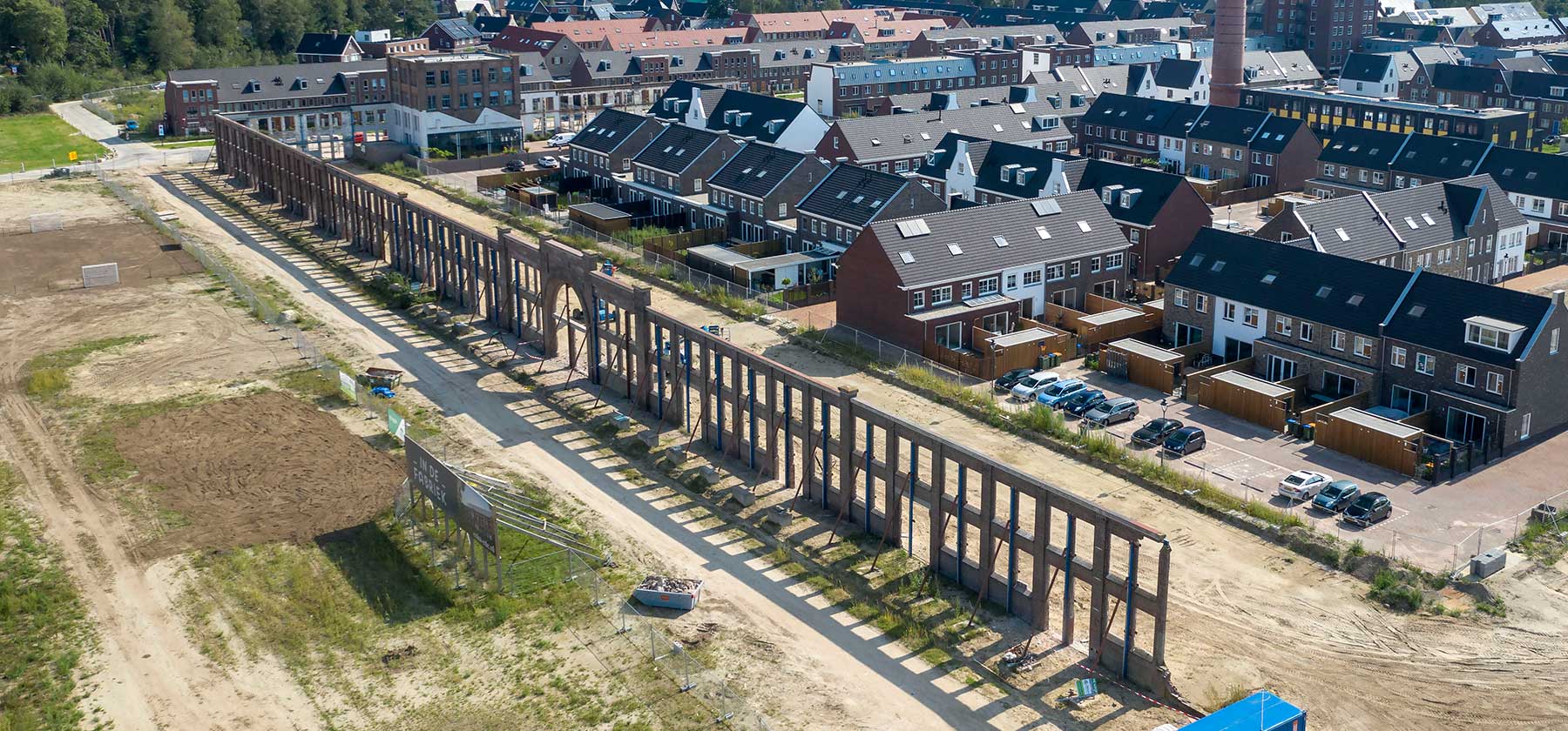 ENKA Fabriek carrémuur - Van Milt