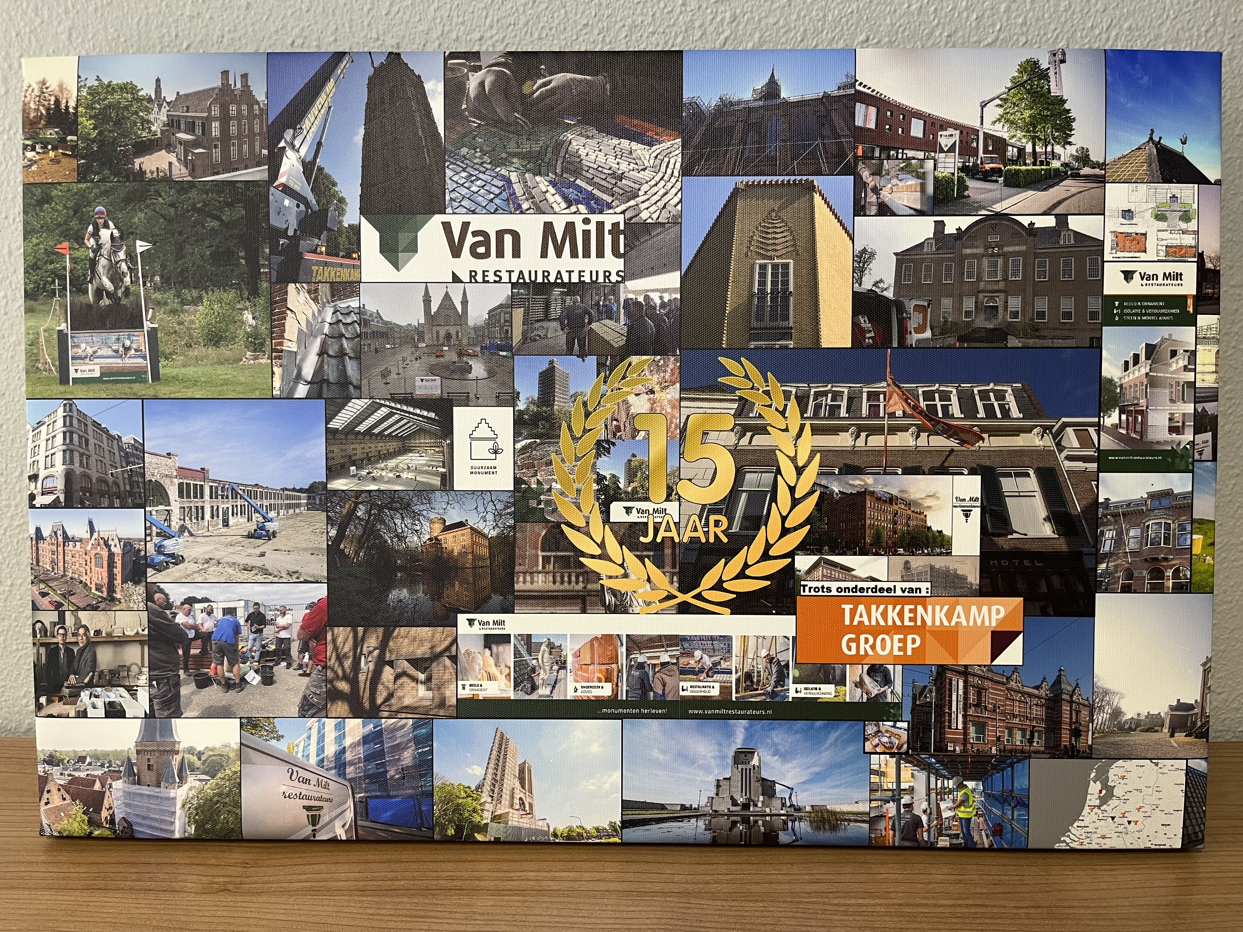 Van Milt Restaurateurs 15 jaar onderdeel van de Takkenkamp Groep - Van Milt